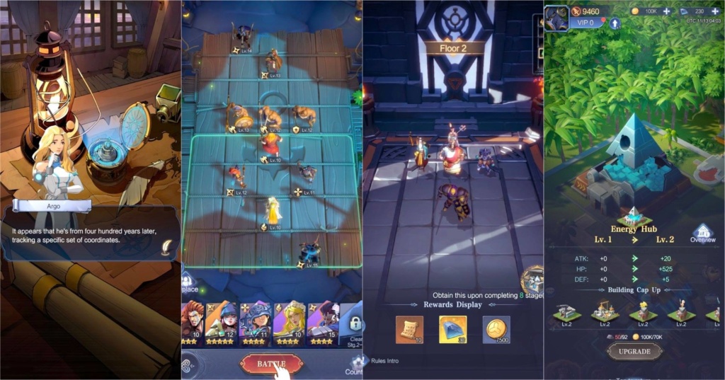 Chrono Legacy รีวิวเกมมือถือ RPG สงครามเหล่าทวยเทพ ภาพสวยสุดอลังการ